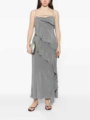 Patrizia Pepe Ruffled Maxi Dress