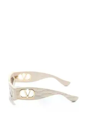 Valentino Garavani Rectangular Acetate Sunglasses