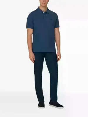 Boggi Milano Stretch Diagonal Pocket Trousers - Blue
