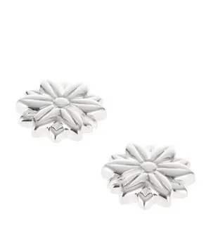 Christofle Set Of 2 -plated Placecard Holders - Silver