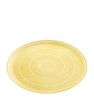 Christofle Porcelain Malmaison Riviera Pie Dish
