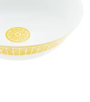 Christofle Porcelain Malmaison Riviera Salad Bowl