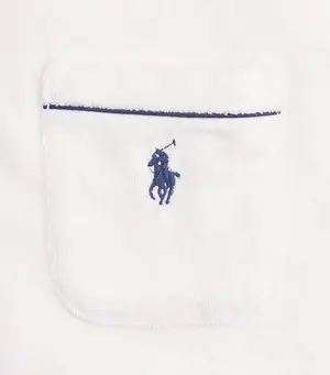 Polo Ralph Lauren Towelling Polo Pony Sweatshirt - White