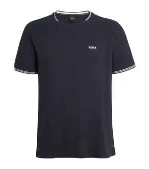 BOSS Stretch-cotton Logo T-shirt