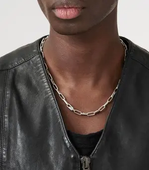 ALLSAINTS Leather Davies Waistcoat