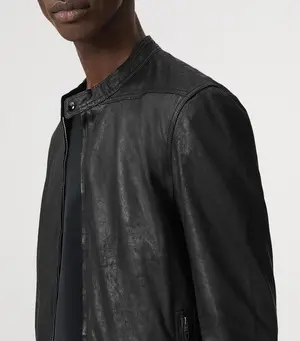 ALLSAINTS Colt Leather Jacket - Black