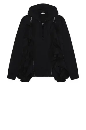 Comme Des Garçons Double Zipper Hoodie