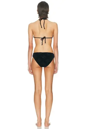 Chanel Velour Bikini Set