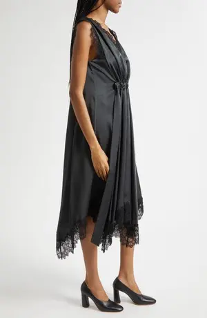 3.1 Phillip Lim Lace Detail Satin Dress