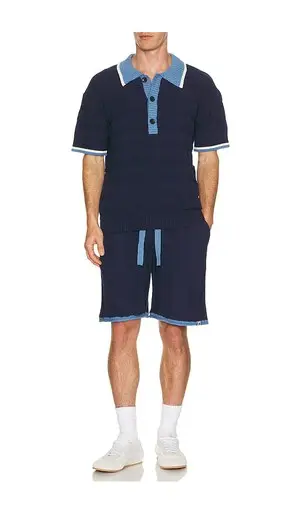 Scotch & Soda Structured Knitted Shorts