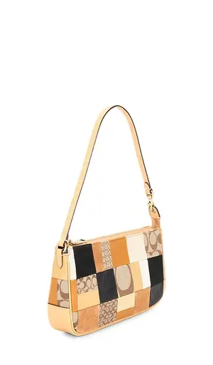 COACH Plaza Patchwork Shoulder Bag