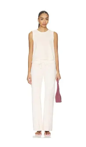 BOBI Undone Edge Muscle Tank Top - Pink
