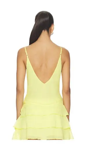 BELLA VENICE The Sila Top - Yellow