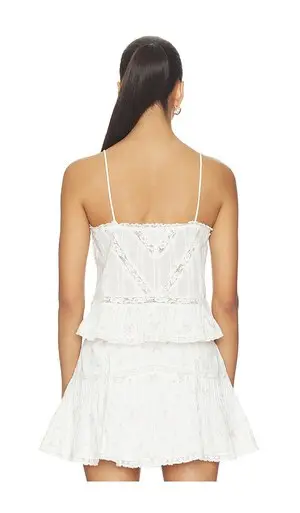 LoveShackFancy Ondeline Cami Top