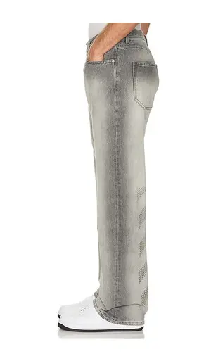Off-White Relaxed Fit Jeans - Grey
