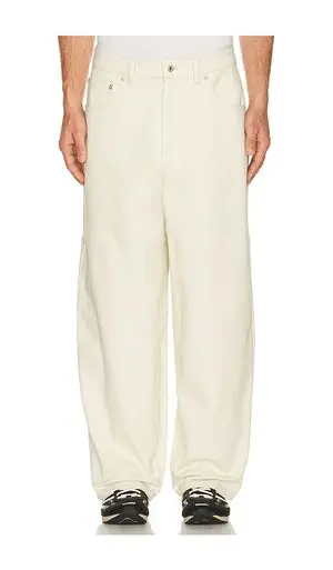METALWOOD STUDIO 5-pocket Twill Pant - Cream