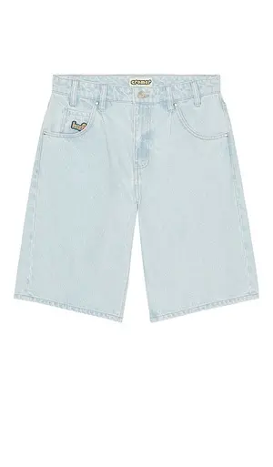 HUF Cromer Shorts Light Wash Denim