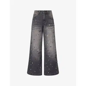 Jaded London Medium Wash Jeans For Women