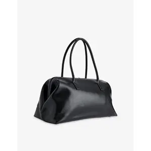 VERAFIED Leather Club Shoulder Bag - Noir