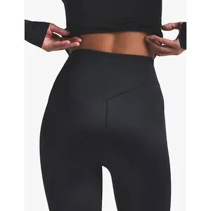 NIKESKIMS Shine Bonded Waist 26-inch Gym Leggings Xxl
