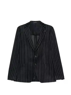 Tagliatore Striped Blazer - Blue