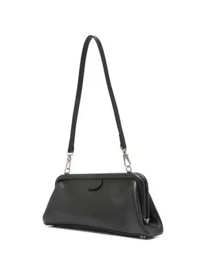 VIVIENNE WESTWOOD Jane Orb-plaque Grained-leather Shoulder Bag
