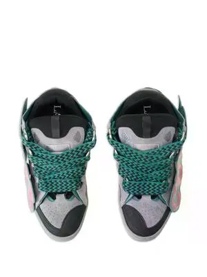 LANVIN Curb Lettering Sneakers