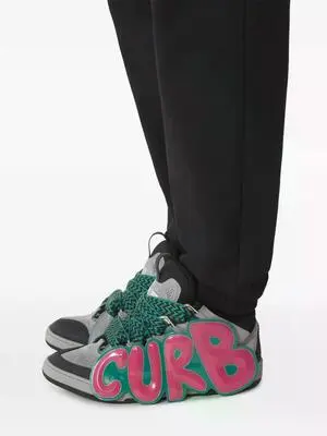 LANVIN Curb Lettering Sneakers