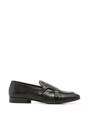 LEQARANT Apron-toe Monk Shoes