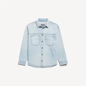 Balenciaga Denim Long Sleeve Shirt