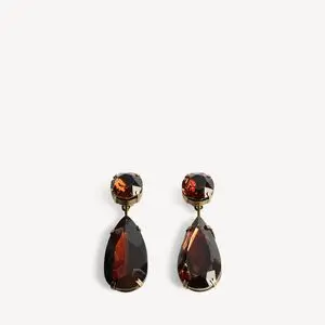 Balenciaga Gala Pendant Earrings - Grey