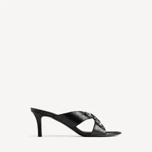 Balenciaga City Sandal - Black