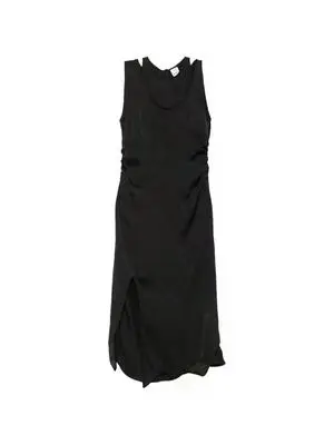 WON HUNDRED Bila Ruched Midi Dress