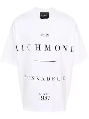 John Richmond Logo-print T-shirt - White
