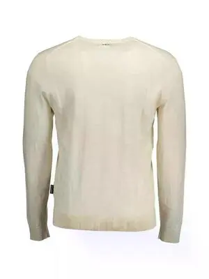 NAPAPIJRI Crew Neck Logo-patch Sweater - Neutrals