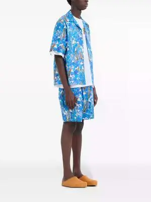 Marni Floral-print Cotton Shirt