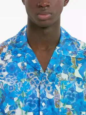 Marni Floral-print Cotton Shirt