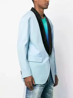 Dsquared2 Crystal-embellished Single-breasted Blazer