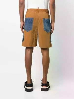 Dsquared2 Layered Denim Shorts