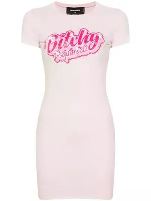 Dsquared2 Logo Mini Dress