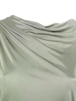 Rick Owens Shailee Draped Open-back Maxi Dress