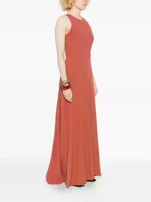 Erika Cavallini Racer-back Flared Dress