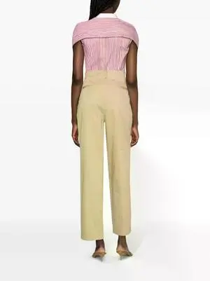 Dsquared2 Striped Shirt With Knotted Sleeves