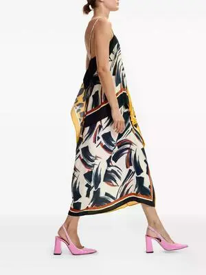 Essentiel Antwerp Draped Ruffled Midi Skirt