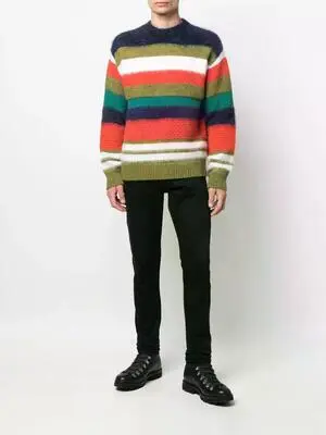 Dsquared2 Striped Crew-neck Jumper
