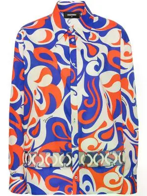 Dsquared2 Printed Shirts For Women