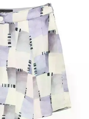 Emporio Armani Abstract-print Shorts