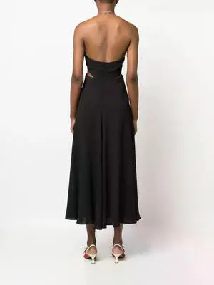 Dsquared2 Chain-link Cut-out Midi Dress