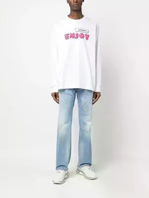 Dsquared2 Light-wash Straight-leg Jeans