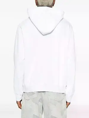 Dsquared2 Logo-print Cotton Hoodie - White